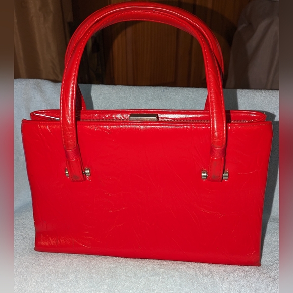 Vintage | Bags | Vintage Red Guarantee Handbag Co Handbag | Poshmark